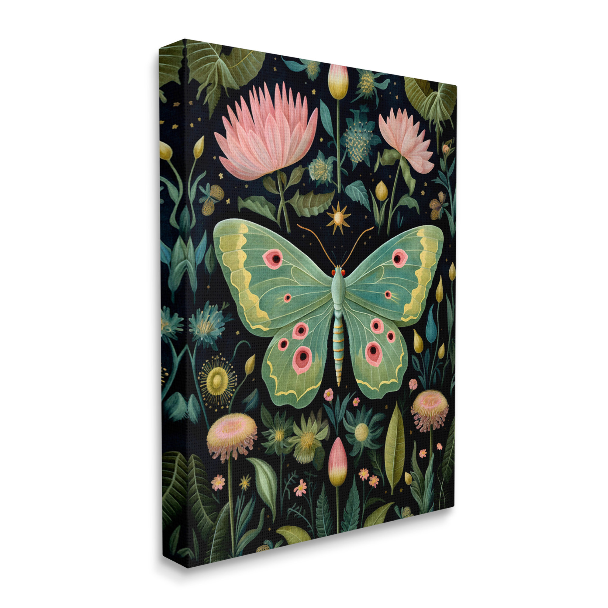 Gracie Oaks Moth With Nature Botanicals by The Dutch Lady | Wayfair