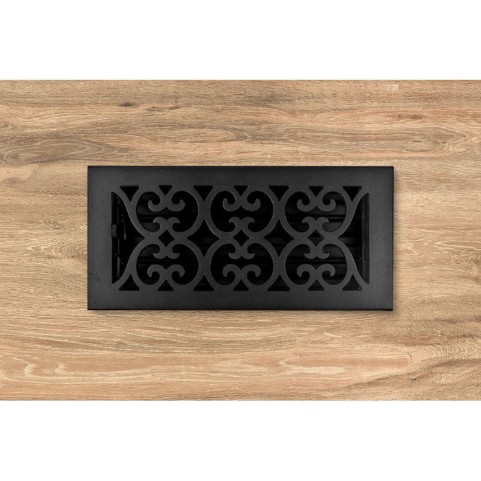 Madelyn Carter Cast Iron Vent Cover & Reviews | Wayfair