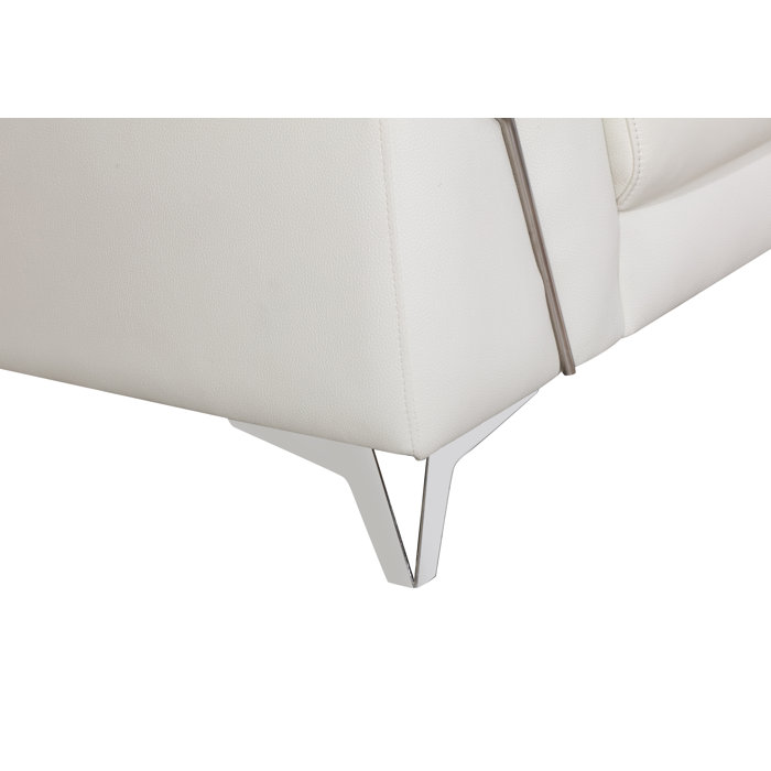 Orren Ellis Aigar 2 - Piece Leather Living Room Set & Reviews | Wayfair