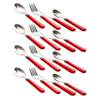 Red Flatware Sets | From $30 Until 11/20 | Wayfair | Wayfair