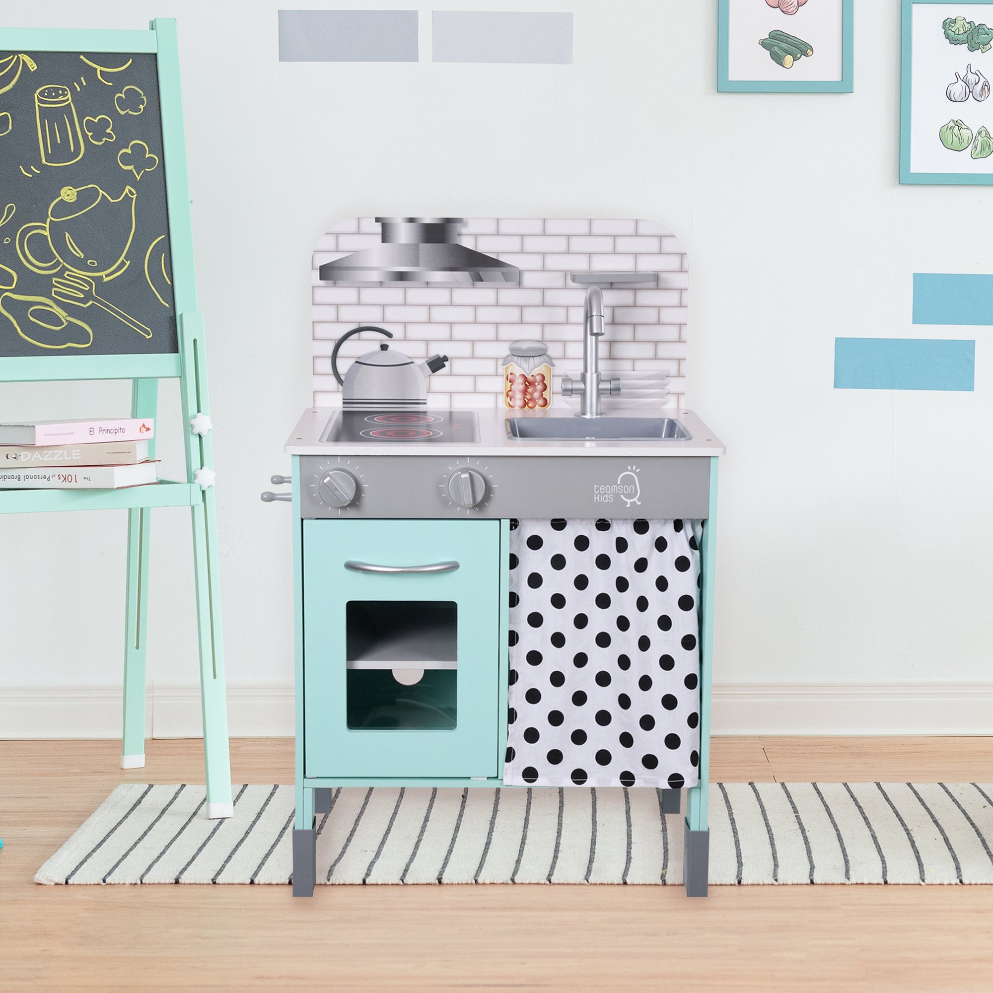 Teamson Kids Little Chef Philly Modern Kitchen Playset & Reviews | Wayfair