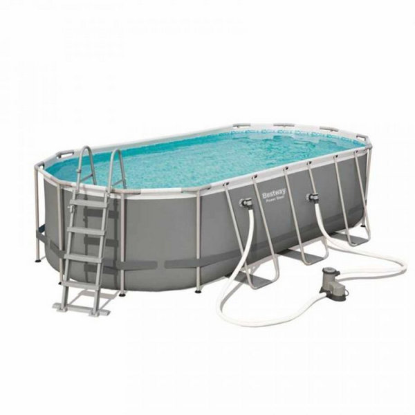Bestway Steel Frame Set Pool | Wayfair.co.uk