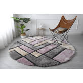 Latitude Run® Corey-Leigh Abstract Shag Brown/Beige Area Rug & Reviews ...