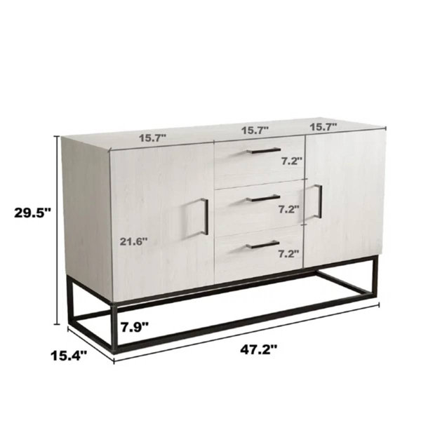Latitude Run® Stor 47'' Sideboard & Reviews | Wayfair