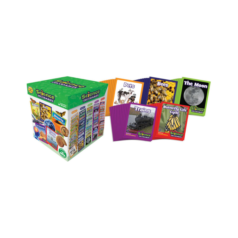 Junior Learning Science Decodables Non-Fiction Boxed Educational ...