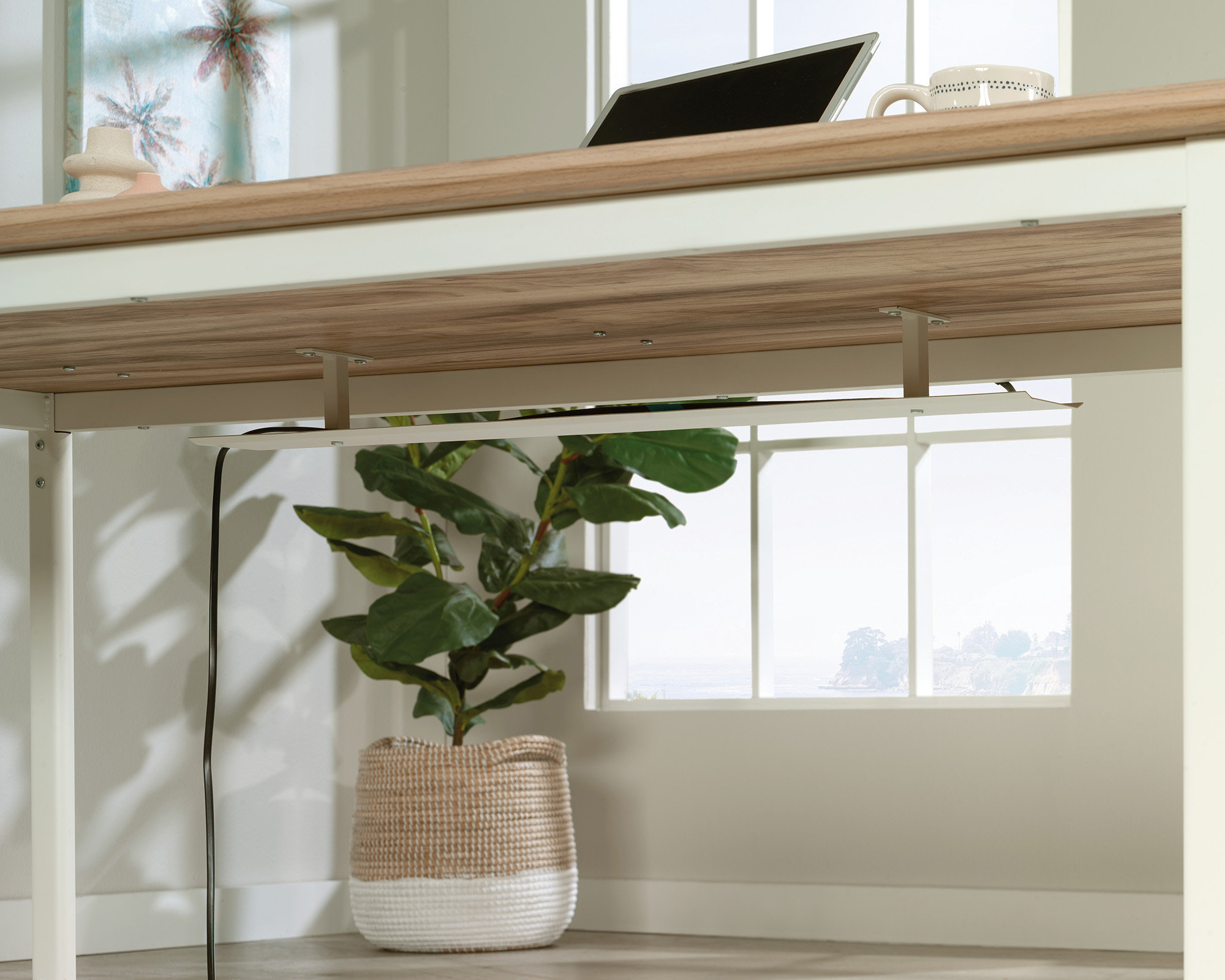 ESTETICA FURNITURE Bergen Crcle Crd Mgmt Trough | Wayfair