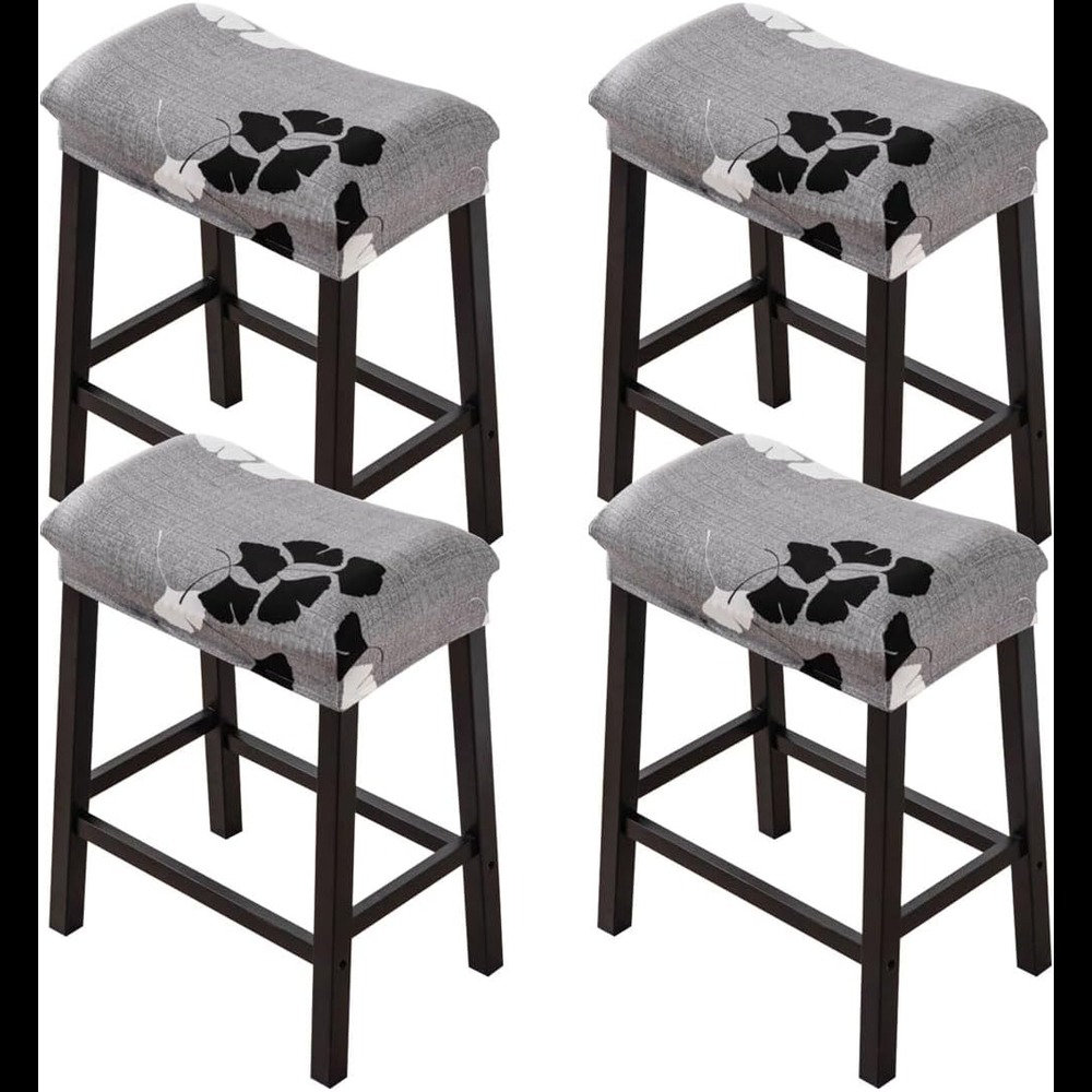 Red Barrel Studio® Bar Stool Cover (Set Of 4) - Printed Stretch ...