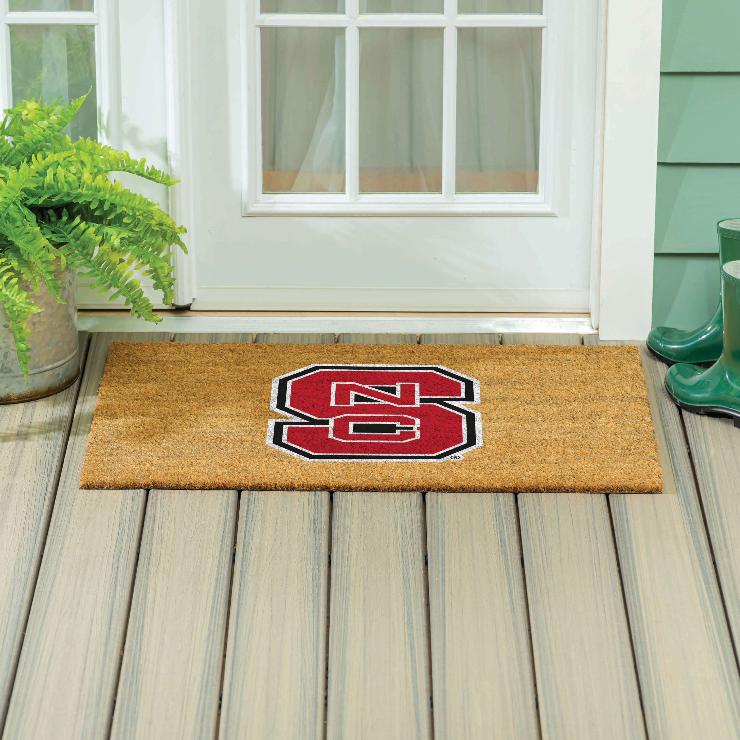 Ophelia & Co. North Carolina State University Large Full Colour Coir ...