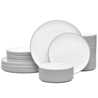 Noritake Colortex Stone 12-Piece Dinnerware Set, Service for 4 ...