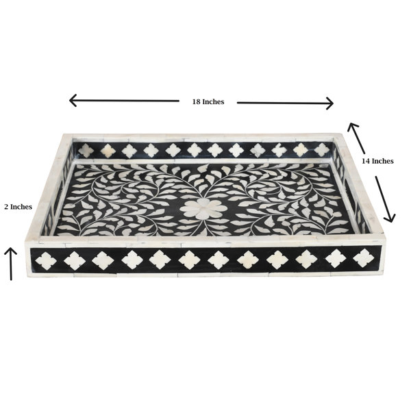 Sundara Furnishings Furniture & Home Decor Wood Tray | Wayfair