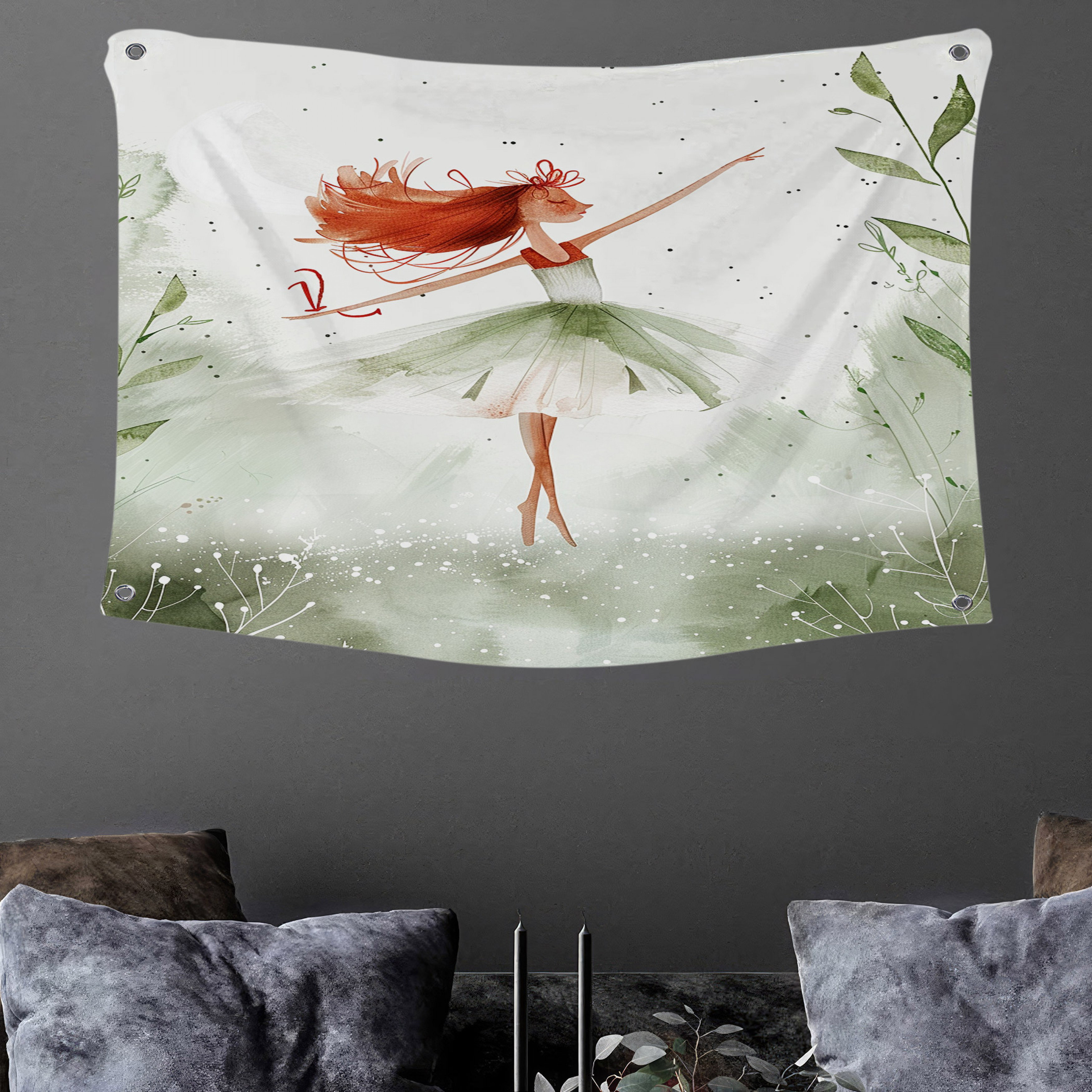 East Urban Home Fairy Wall Tapestry - Forest Wall Decor | Wayfair