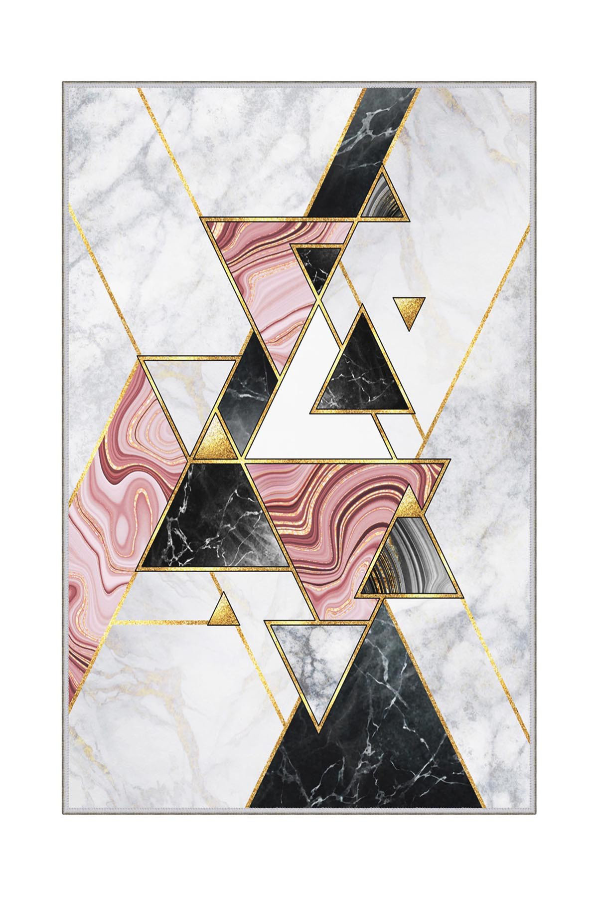 East Urban Home Keziah Geometric Machine Made Flatweave Polyester Area ...