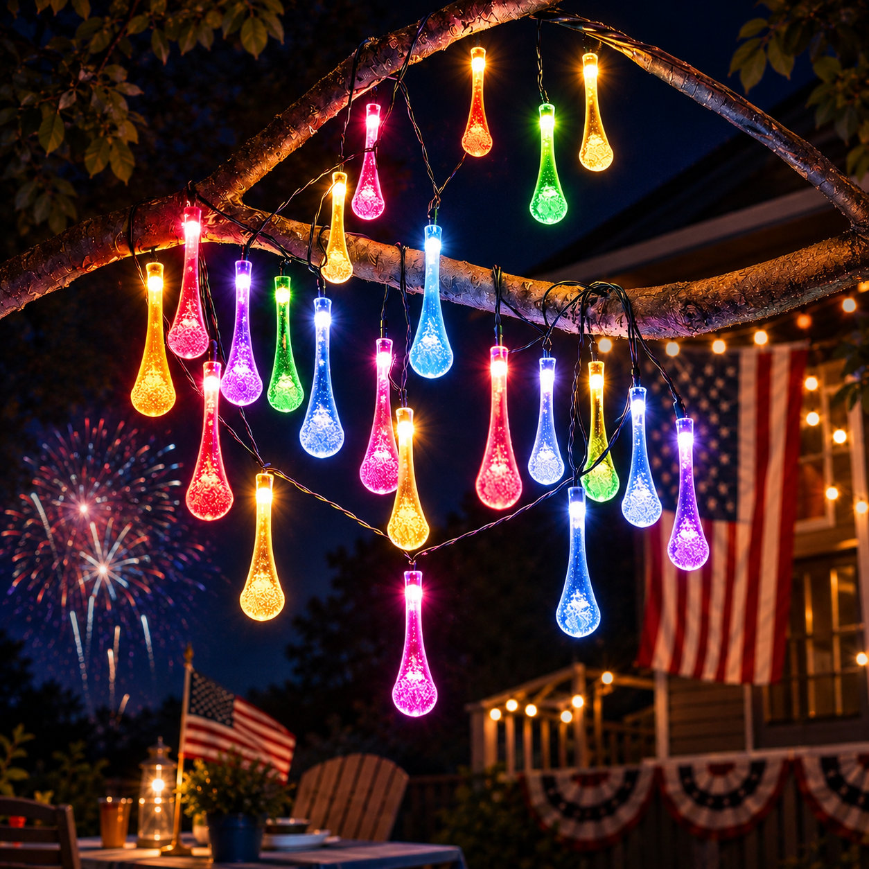 Arlmont & Co. Aman 21.3ft Solar Powered String Light Holiday ...
