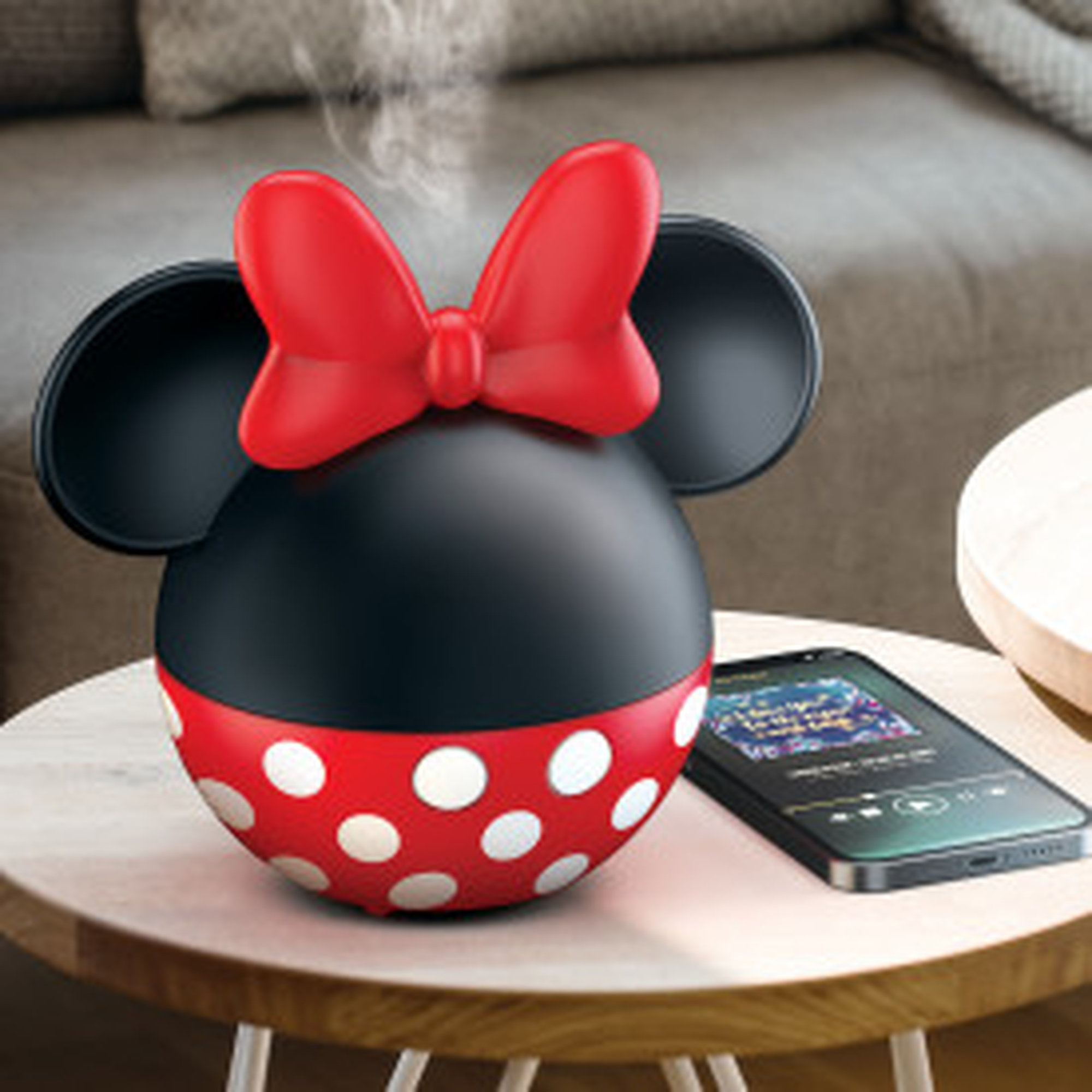 Disney Minnie Mouse Ultrasonic Aroma Diffuser with Embedded Bluetooth ...
