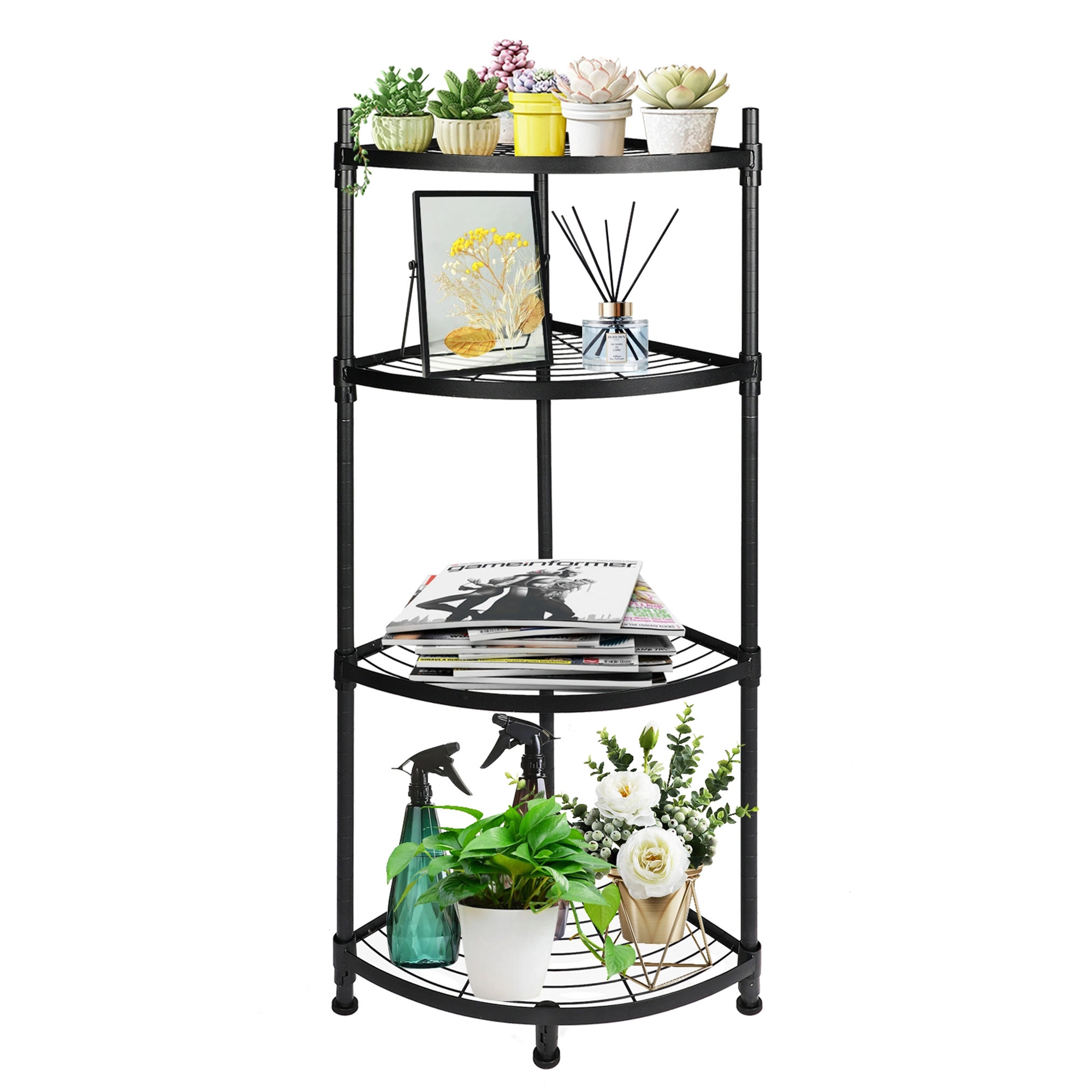 Rebrilliant 43.3" H x 19" W x 13.2" D Storage Rack | Wayfair