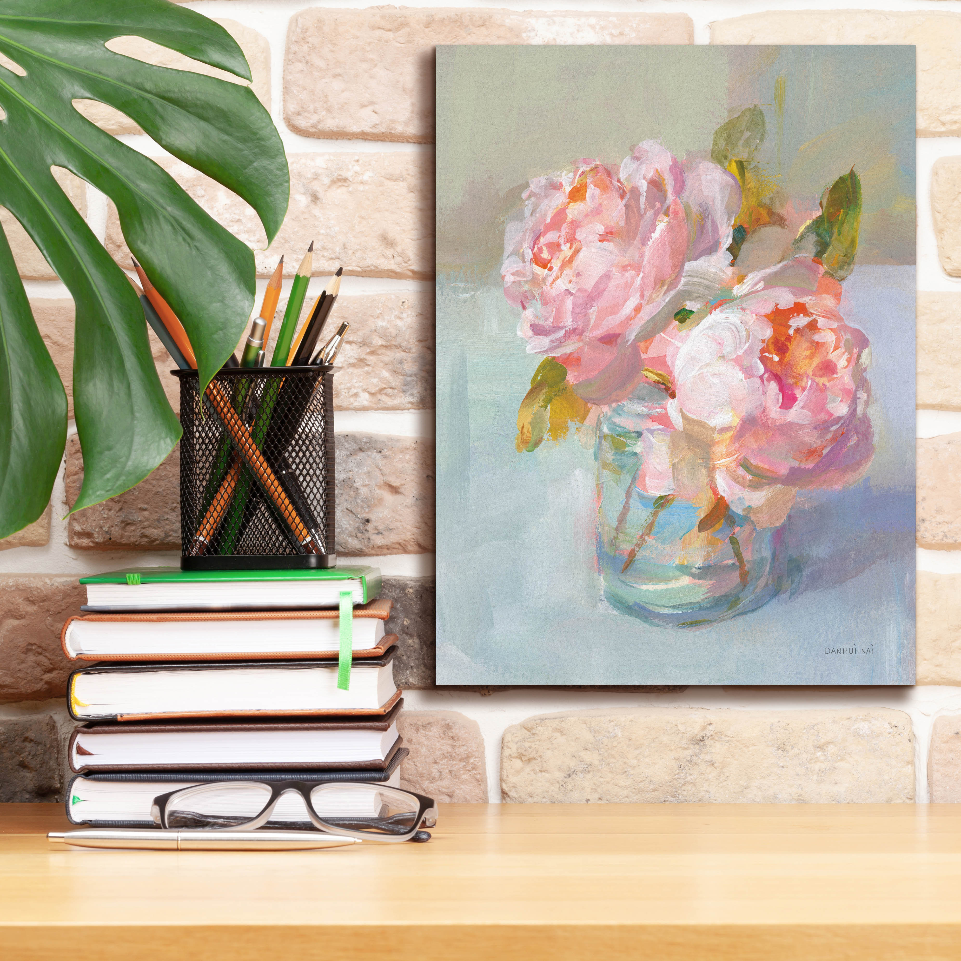 Epic Graffiti 'Sweet Roses 2' by Danhui Nai Canvas Wall Art | Wayfair