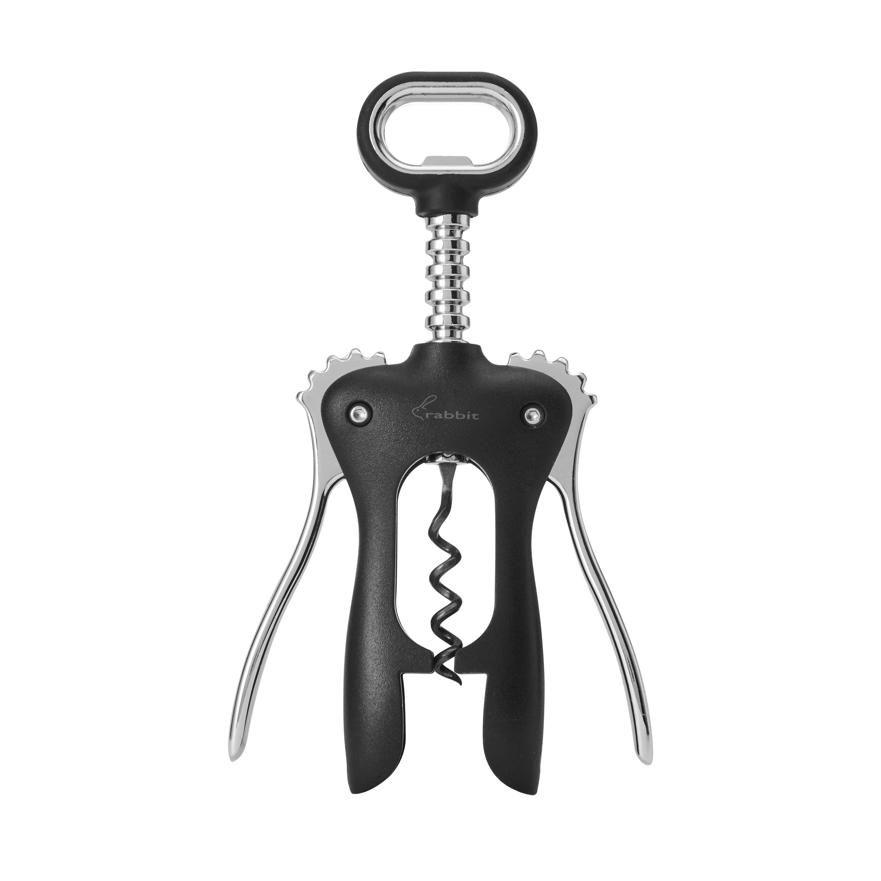 Rabbit Classic Wing Corkscrew, Silver | Wayfair