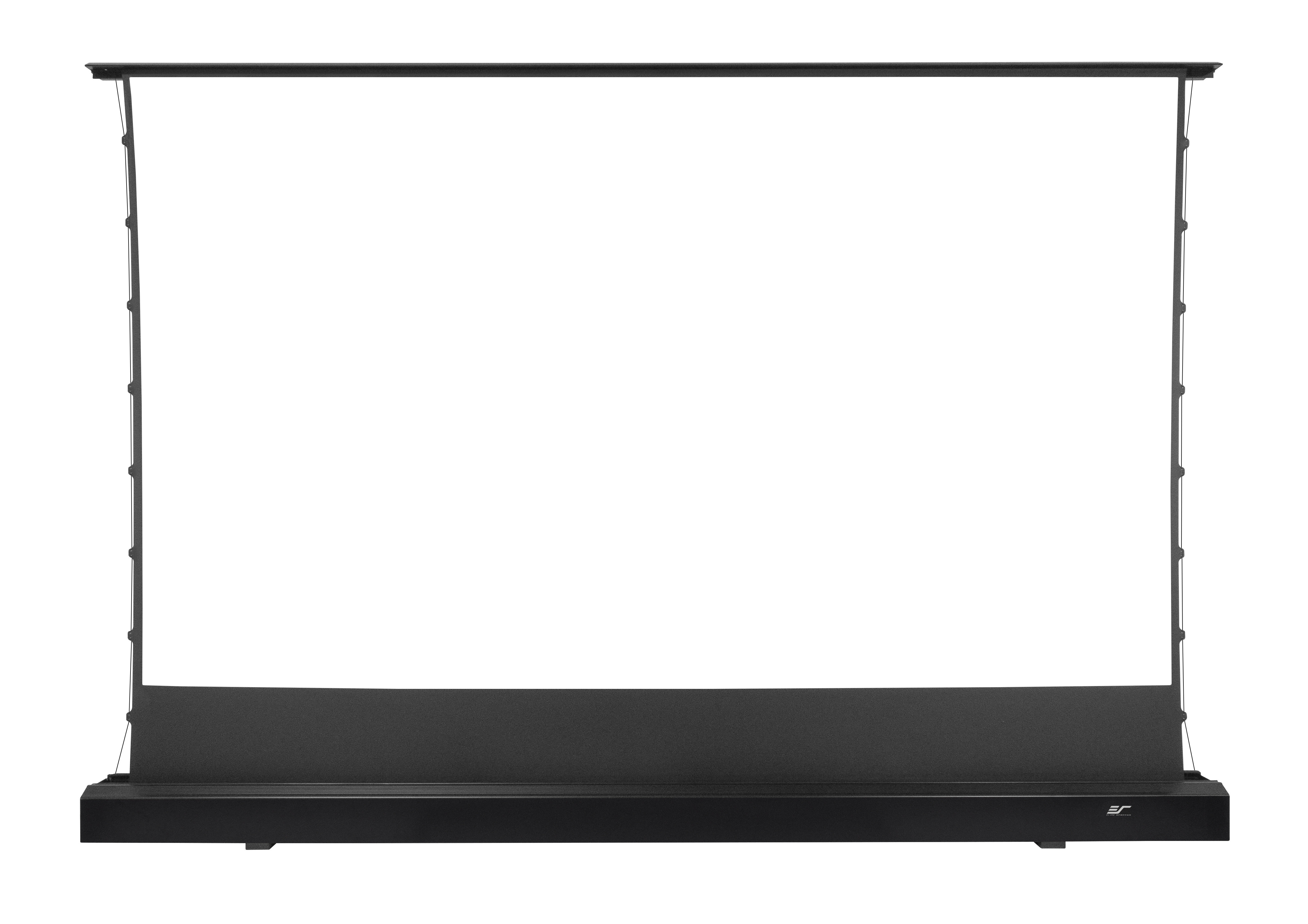 Elite Screens Kestrel White 66.2'' x 117.7'' Electric Floor Rising ...