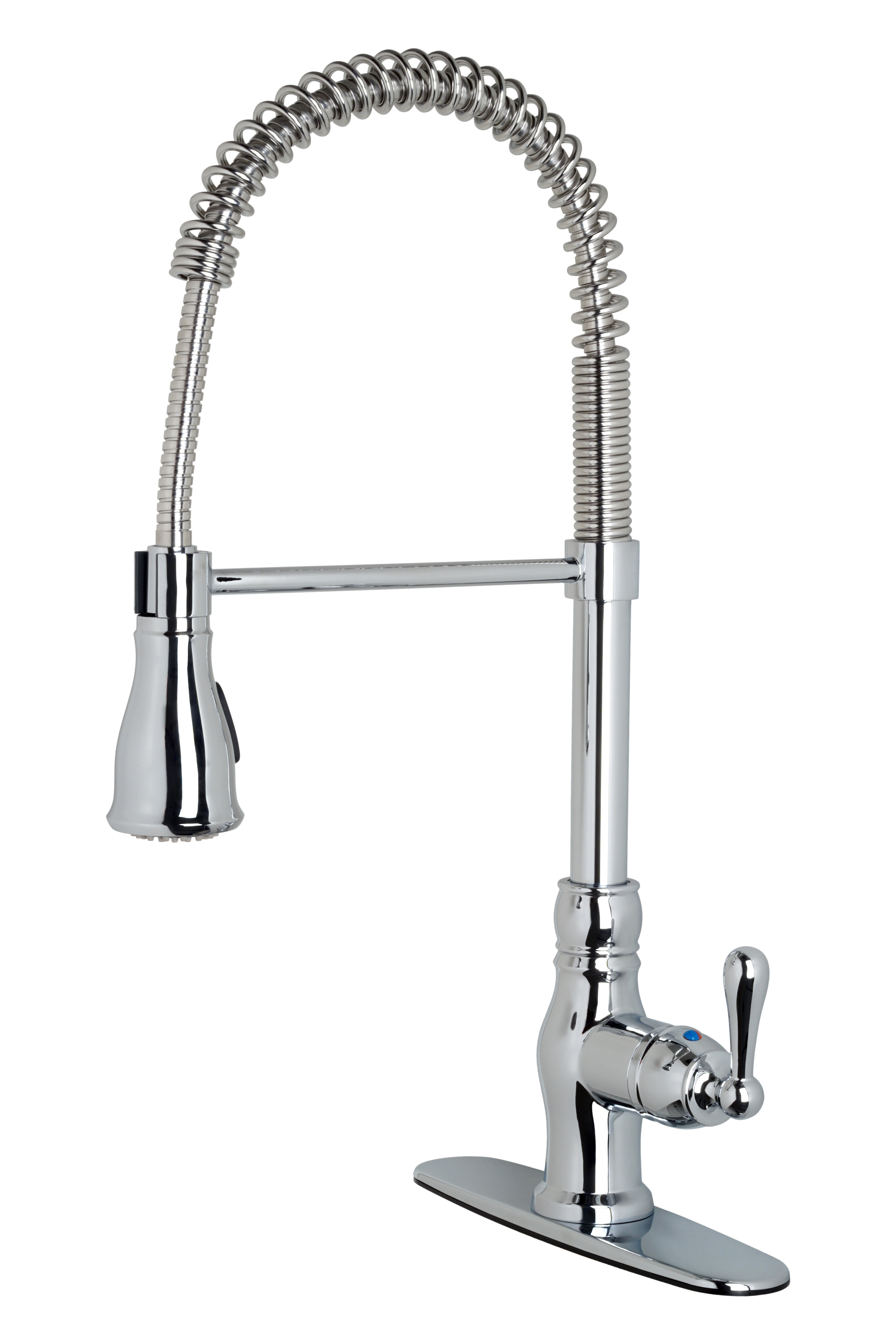 Ultra Faucets Prime Pull Down/ Pull Out Single Handle Kitchen Faucet ...