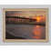 Highland Dunes Sunset Pier Framed Print | Wayfair.co.uk