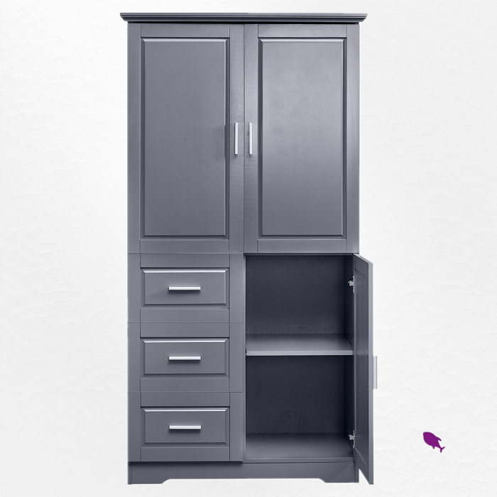 Wildon Home® Maruf 32.8'' Wide Storage Cabinet | Wayfair