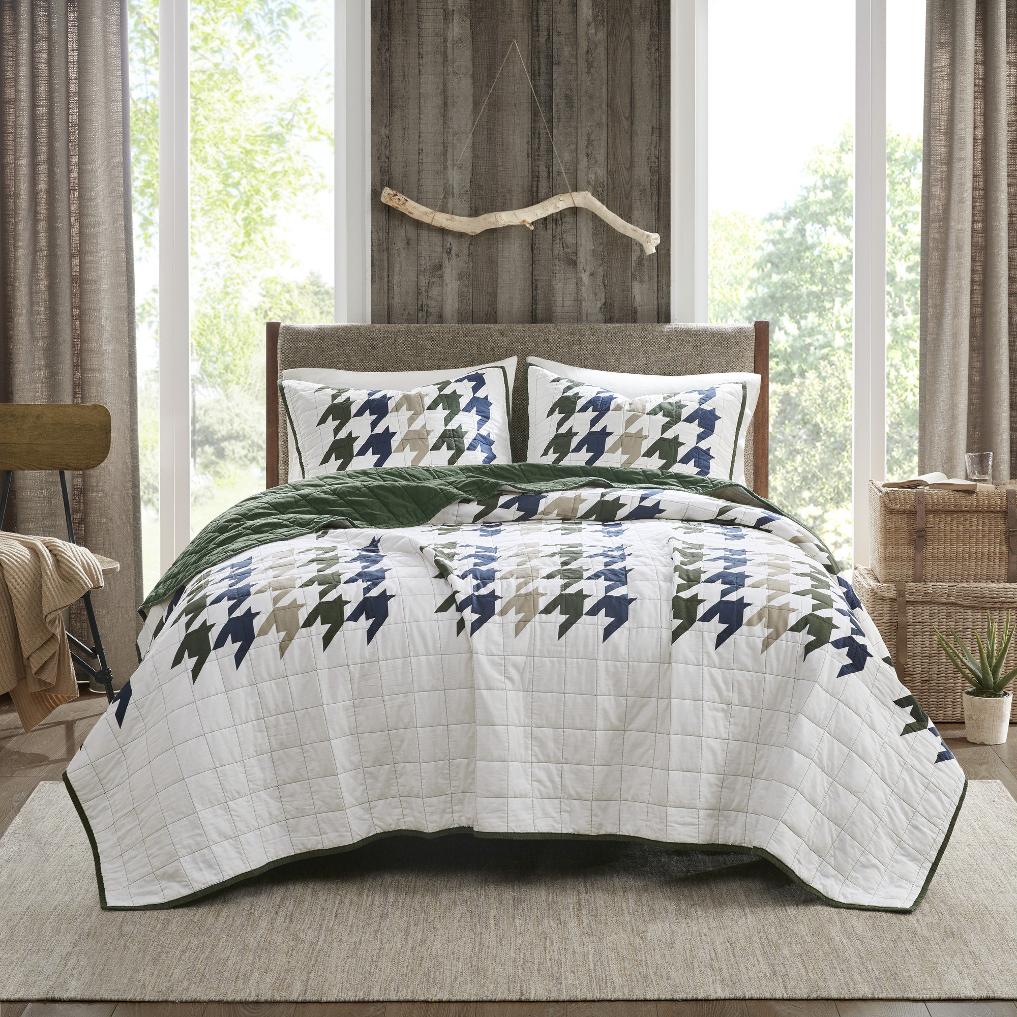 Woolrich Hudson Oversized 100% Cotton Quilt Mini Set & Reviews ...