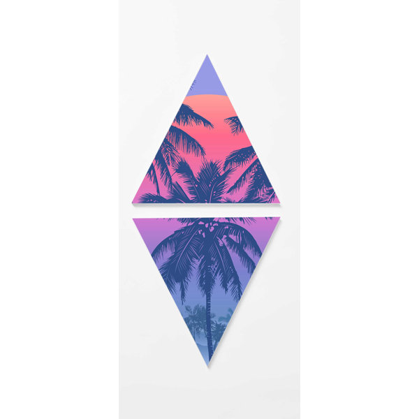 Bay Isle Home 2 Piece Unframed Graphic Art on Metal | Wayfair.co.uk