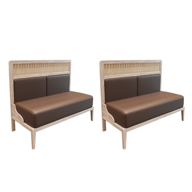 Canadian Linen Bar Restaurant Cafe Sushi Restaurant Bench Faux Leather ...