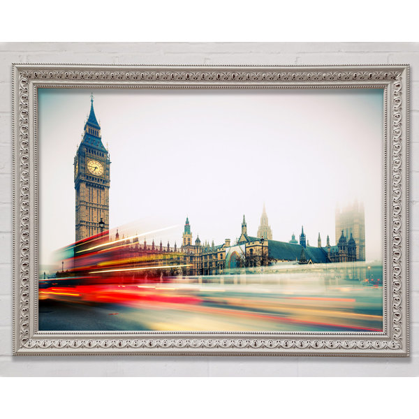 Bright Star Big Ben Red Bus Bl - Single Picture Frame Print | Wayfair.co.uk
