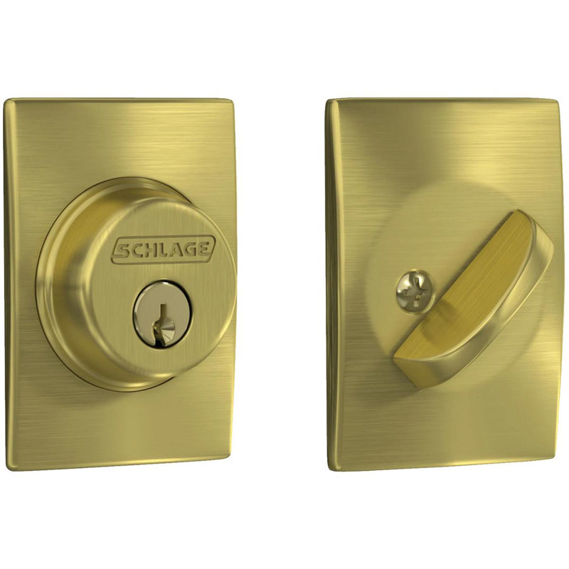 Schlage Century Single Cylinder Deadbolt | Wayfair