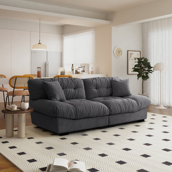 Latitude Run® Keylie 89'' Upholstered Sofa & Reviews - Wayfair Canada