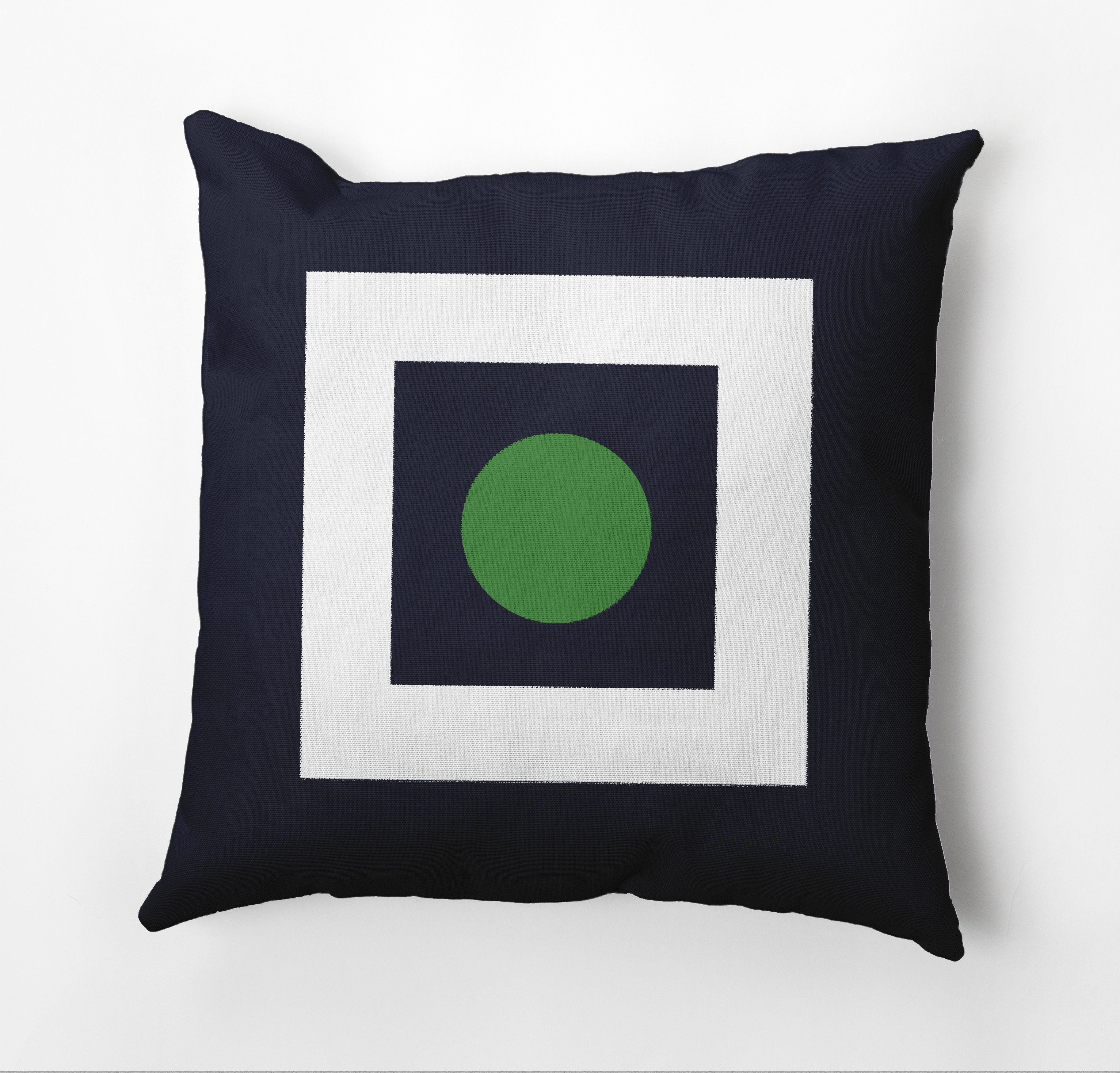 e by design Coastal Calm Square Pillow Cover & Insert | Wayfair