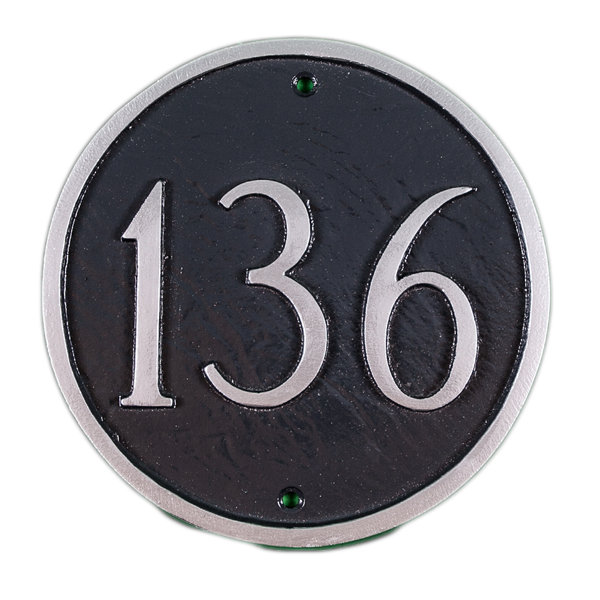 Montague Metal Products Round Wall Plaque & Reviews | Wayfair