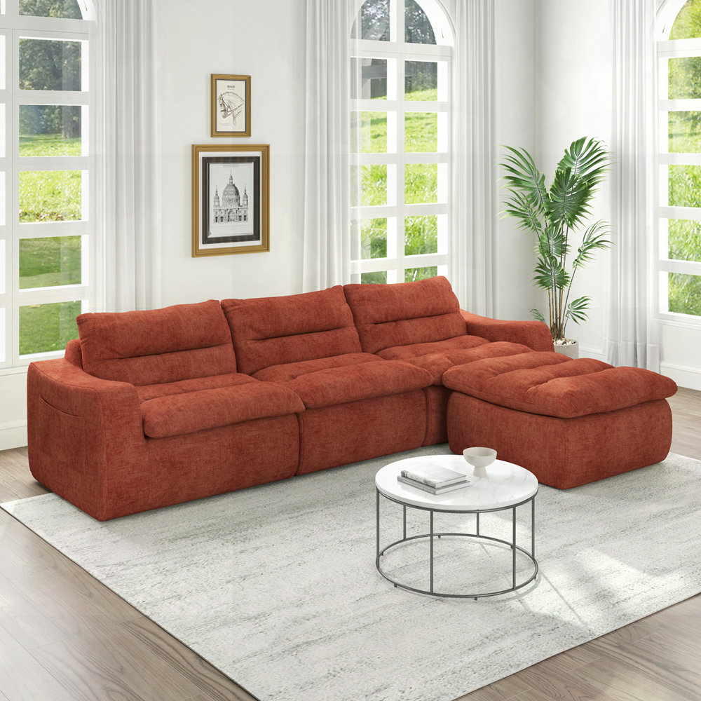 Latitude Run® L-shaped modern lazy style combined sofa - Wayfair Canada
