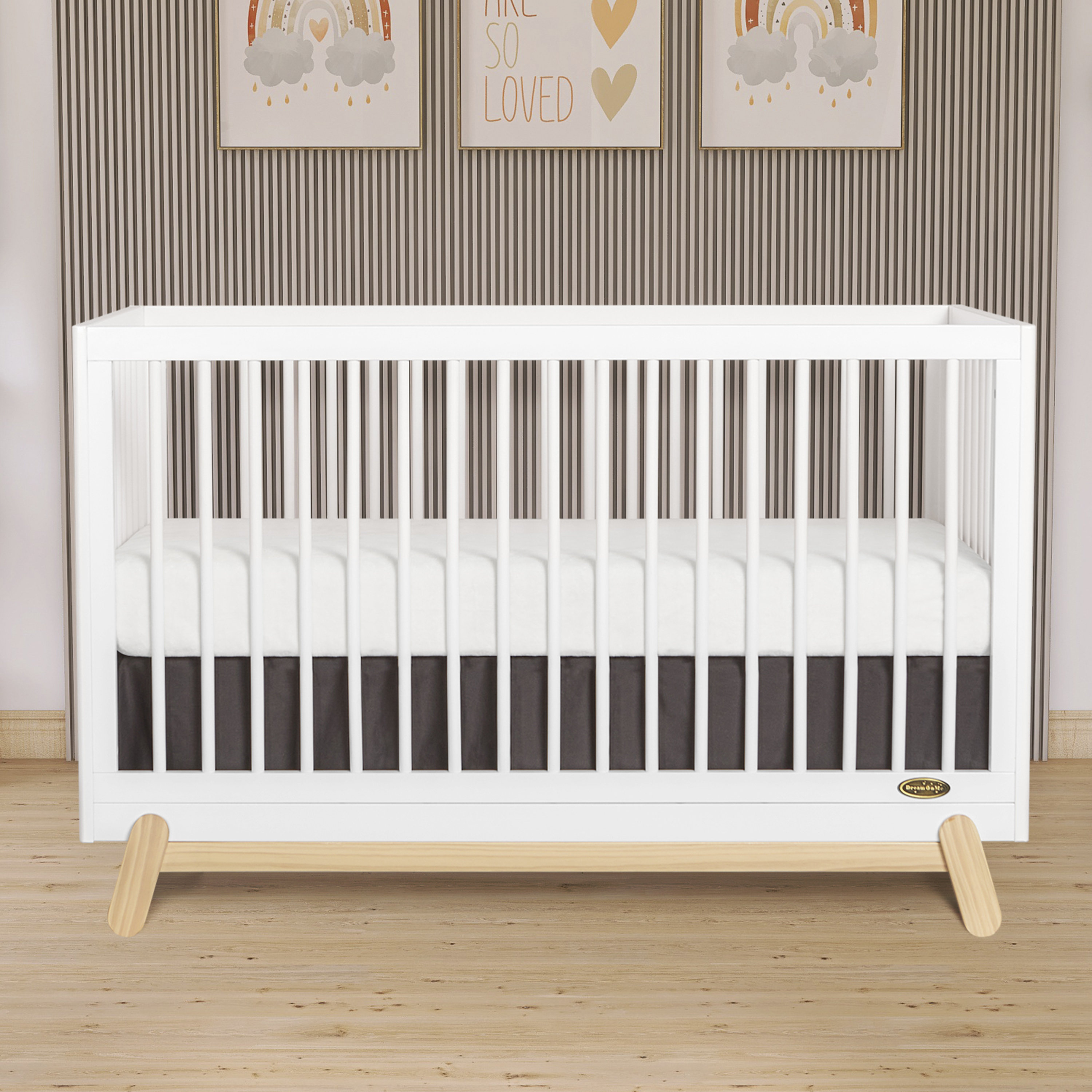 Dream On Me Hygge 5-in-1 Convertible Crib | Wayfair