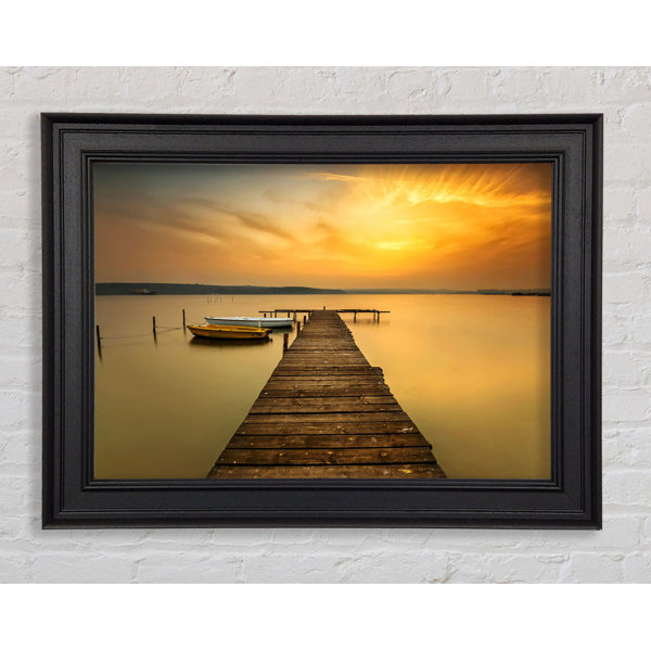 Longshore Tides Golden Beauty - Single Picture Frame Art Prints ...