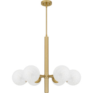 Ivy Bronx Fronton 6 - Light Dimmable Modern Linear Chandelier | Wayfair