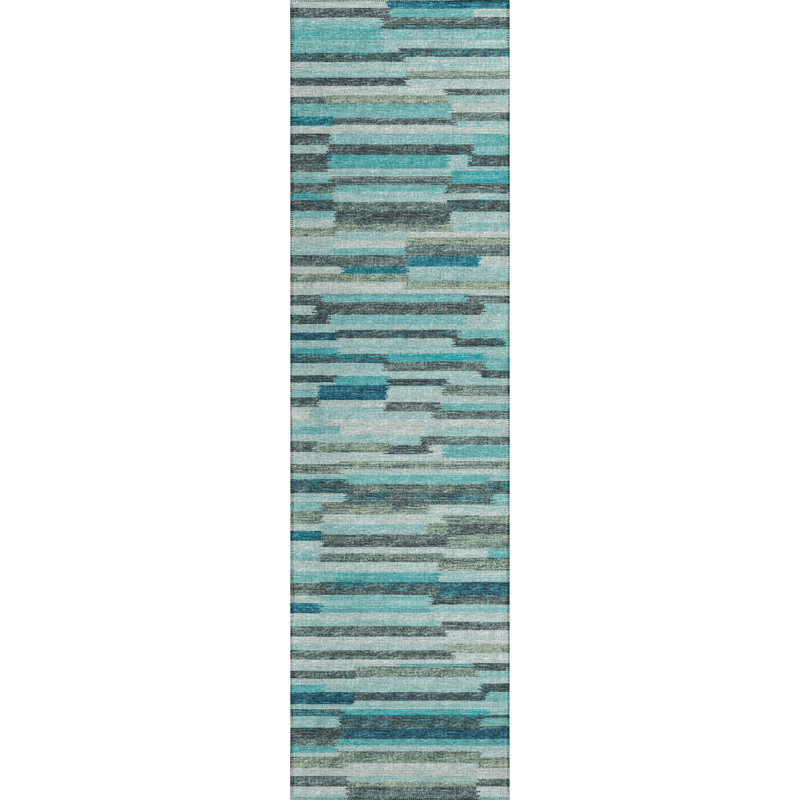 Rosecliff Heights Churubusco Chenille Abstract Rug | Wayfair