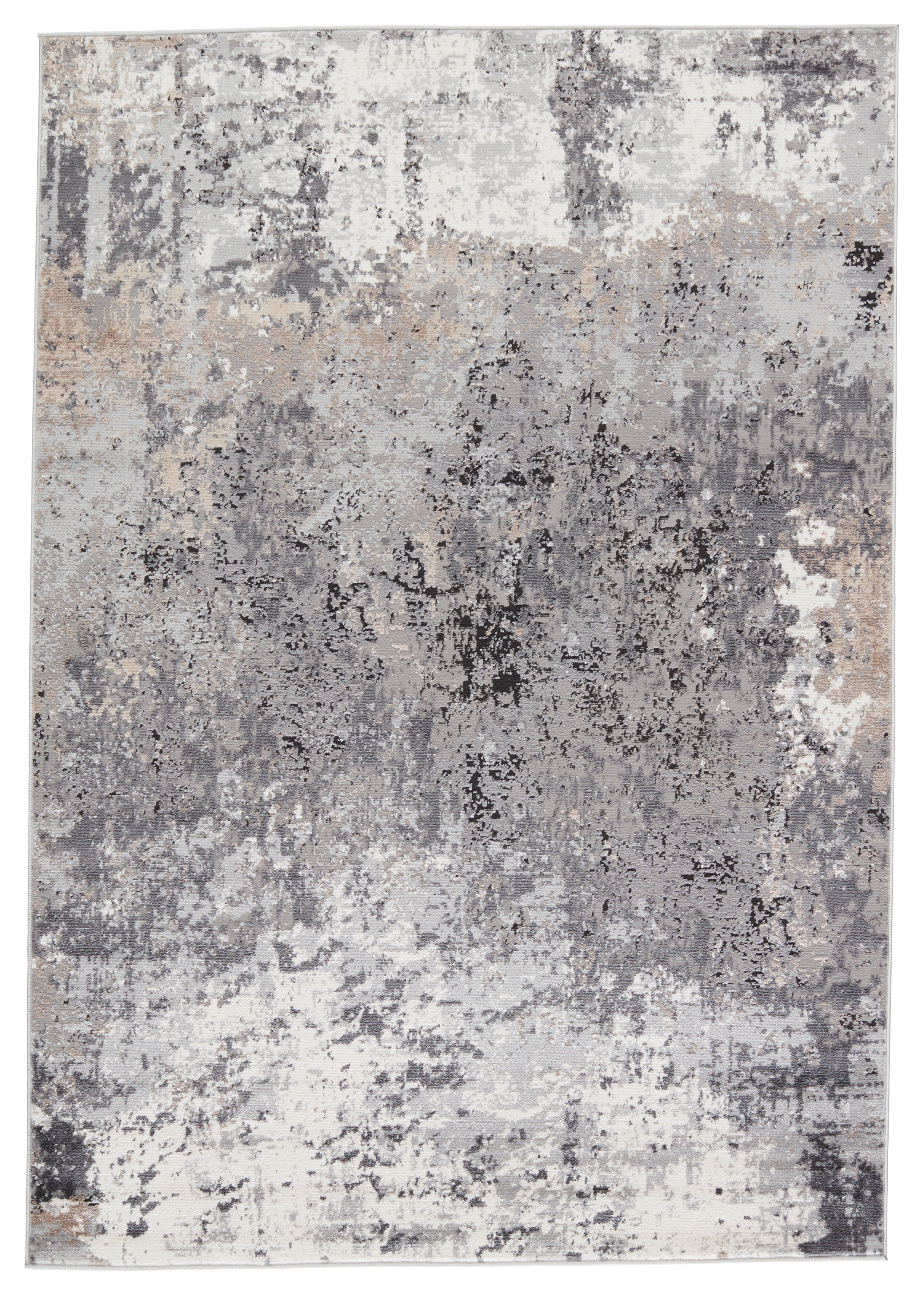 17 Stories Abstract Grey Area Rug & Reviews - Wayfair Canada