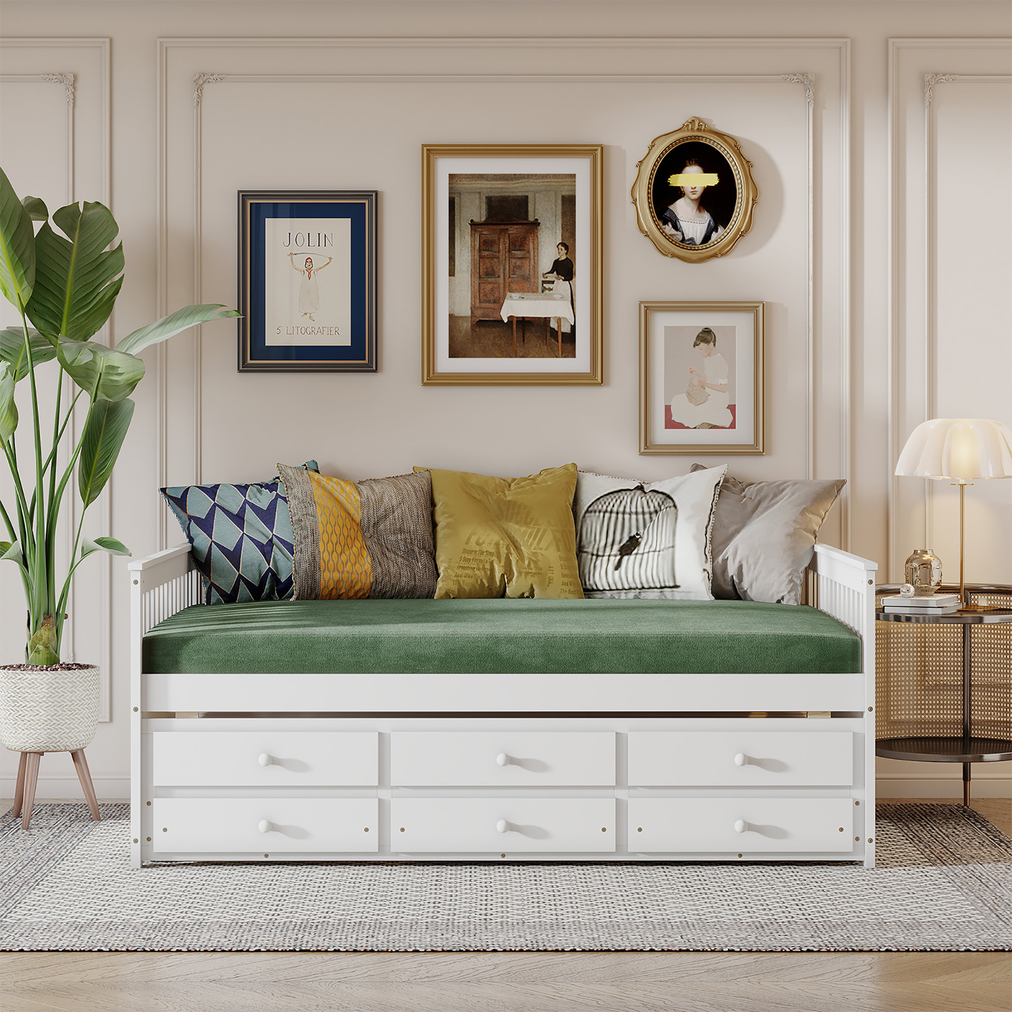 Red Barrel Studio® Daybed with Trundle | Wayfair