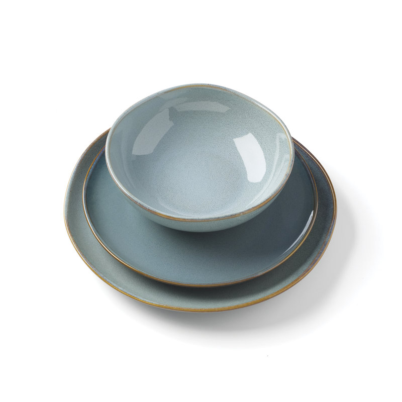 Oneida Organic Shades 12-Piece Dinnerware Set "& Reviews" | Wayfair