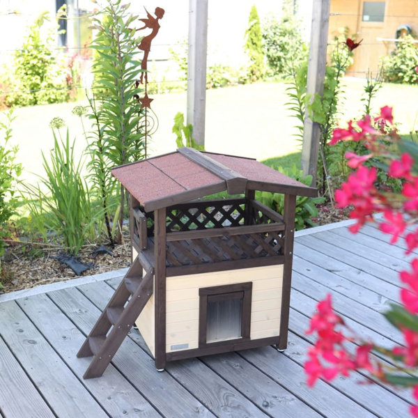 Archie & Oscar Snell Portable Cat House | Wayfair.co.uk
