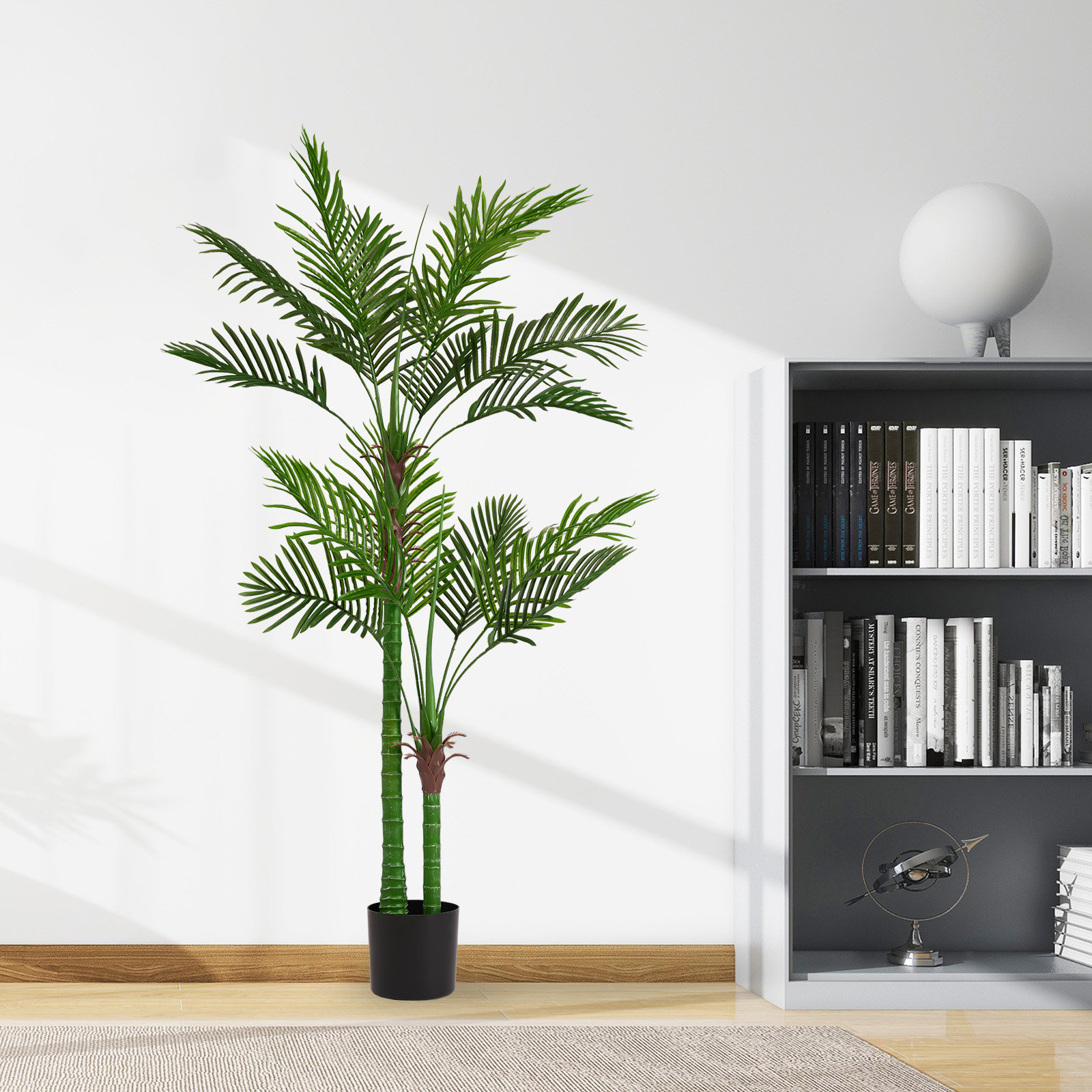 Primrue Simulated Iron Leaf Bonsai Tree with Plastic Pot – Realistic ...