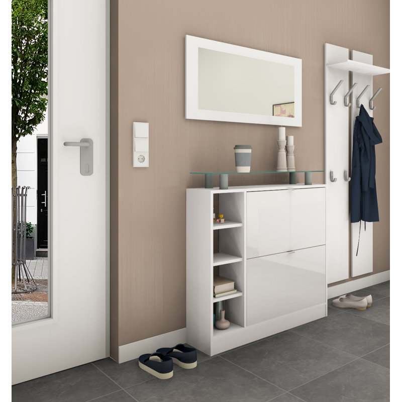 Wade Logan Amaras Hall Tree with Shoe Storage & Reviews | Wayfair.co.uk