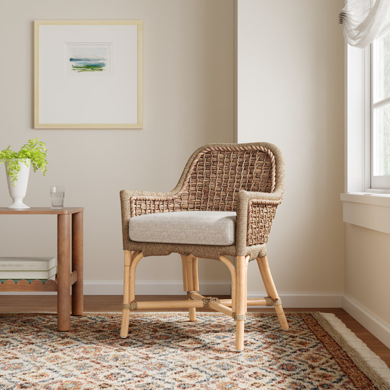 Andover Mills™ Inira Woven Dining Chair & Reviews | Birch Lane