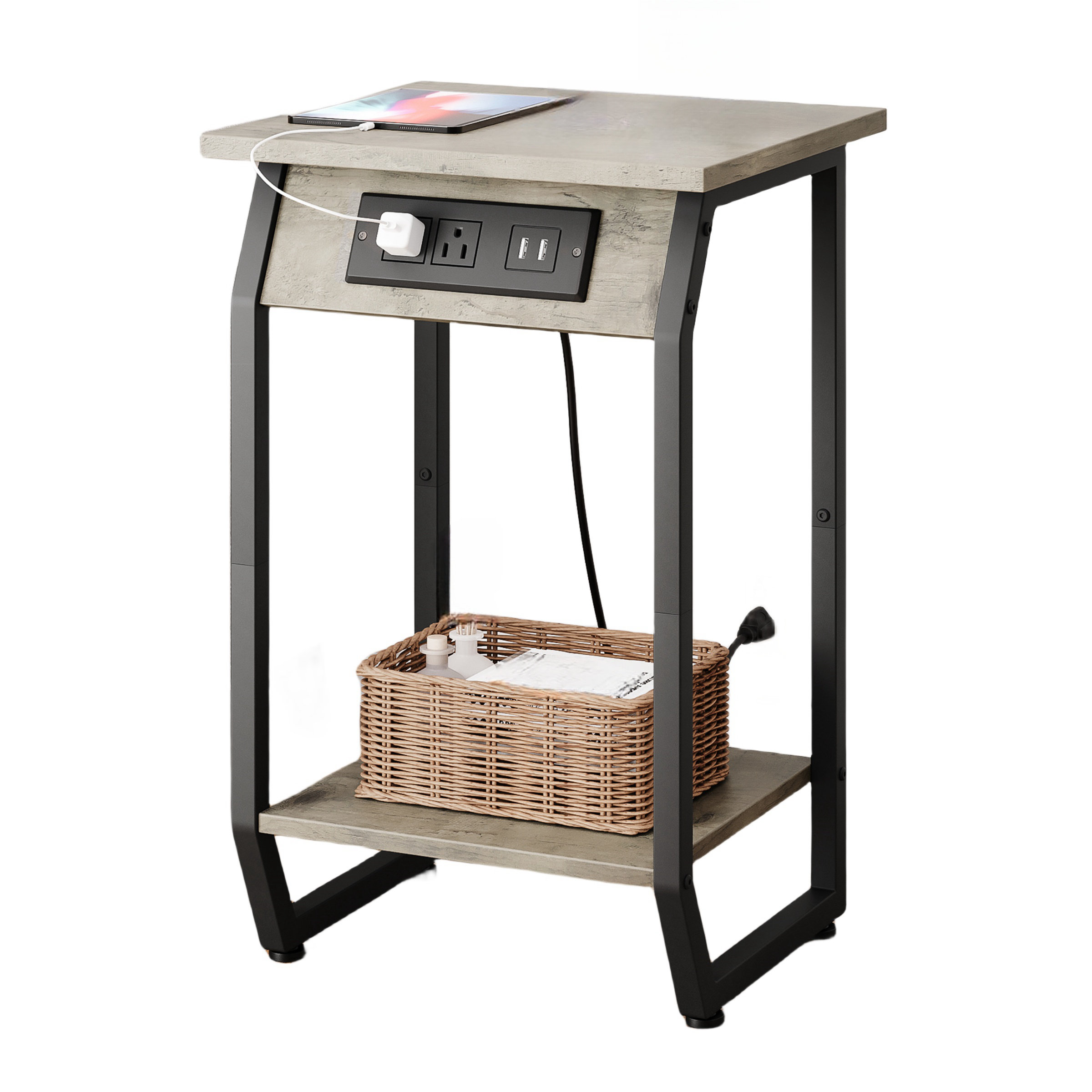 17 Stories Ottery Sled End Table | Wayfair