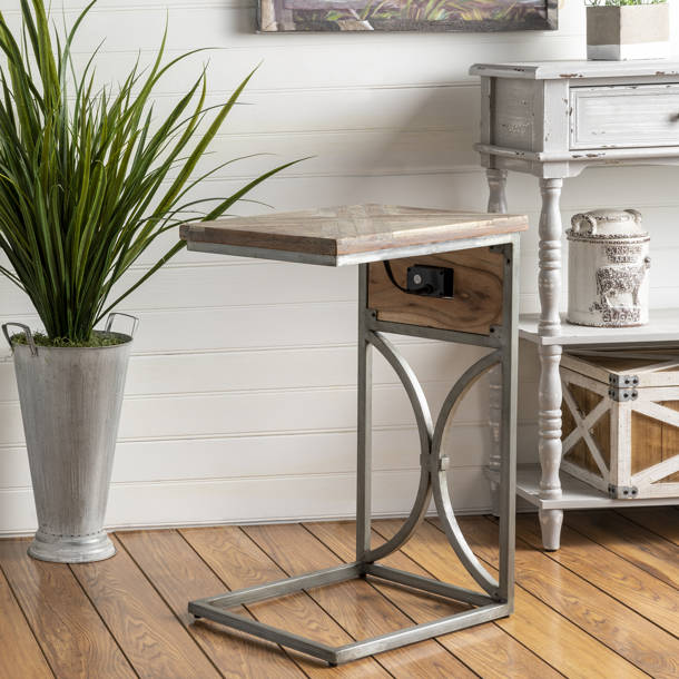 Union Rustic Ulrey Solid Wood 2 - Drawer End Table & Reviews | Wayfair