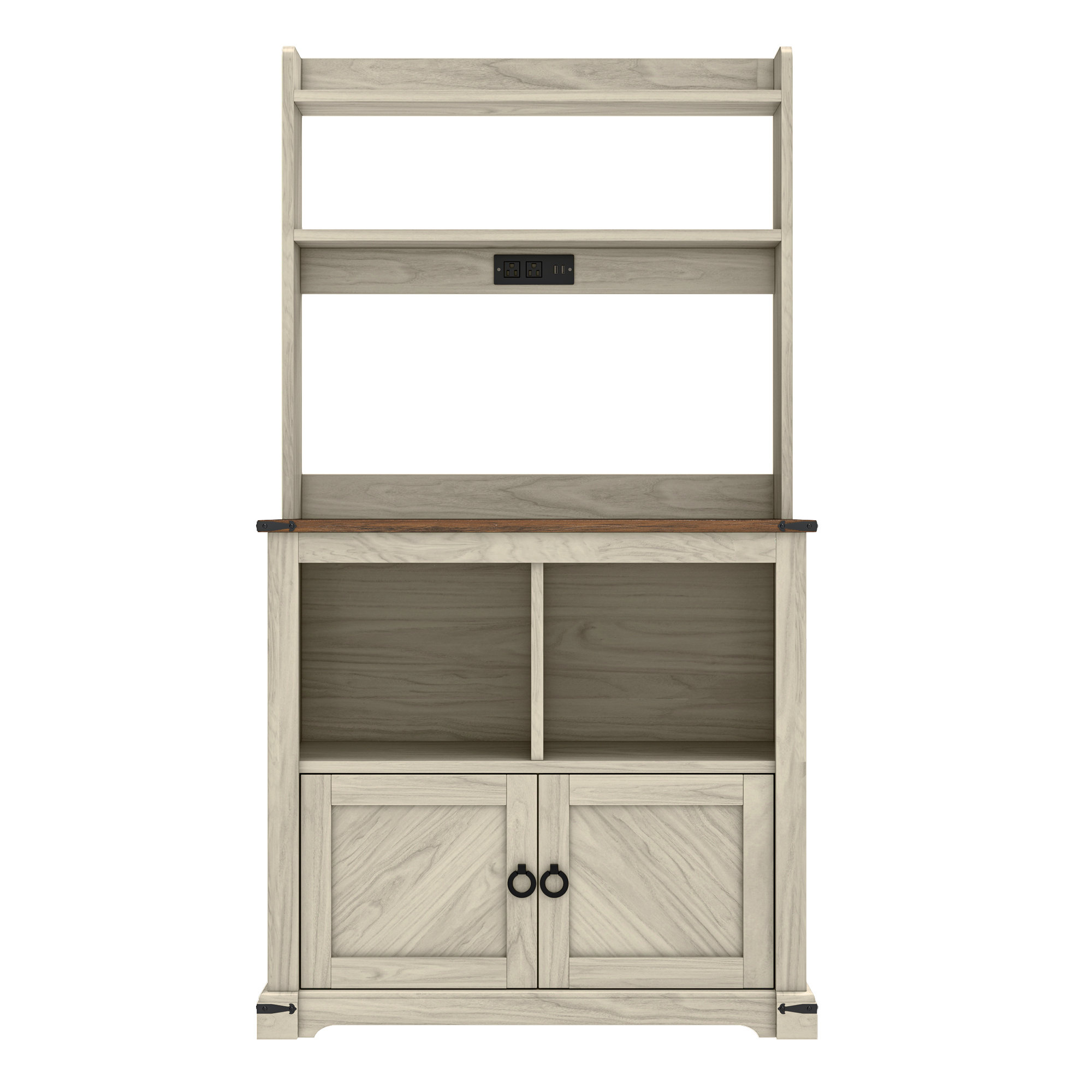 Breakwater Bay Multi-Functional Kitchen Baker's Rack with LED Lights ...