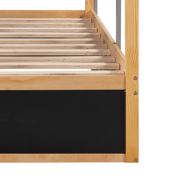 Harper Orchard Ping Canopy House Platform Bed | Wayfair