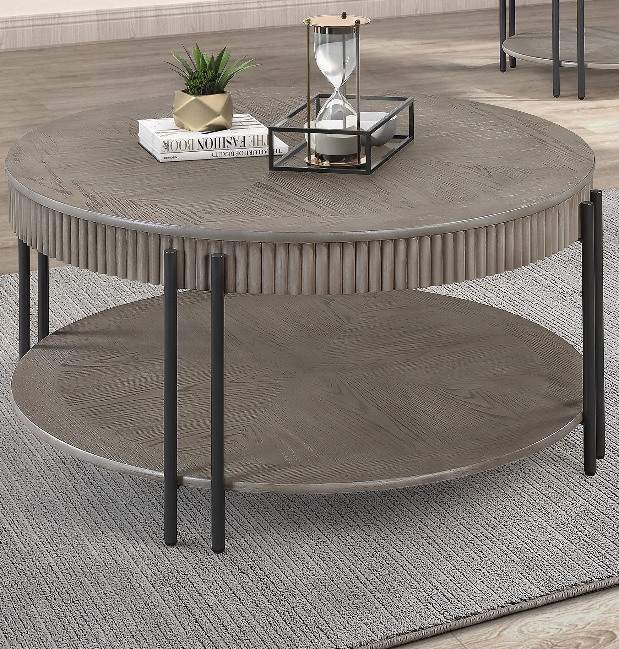 17 Stories Circular Coffee Table | Wayfair